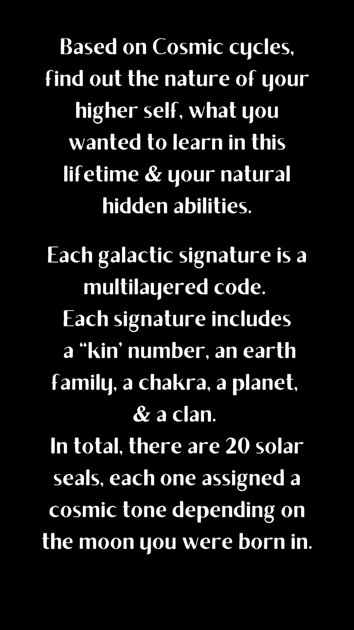 Galactic Signature & Mantra With Custom Image - Etsy