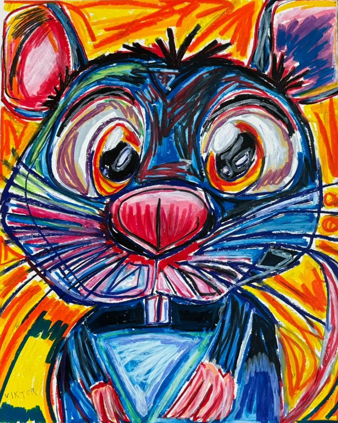 Mouse - Animal Pop Art Prints, ANIMAL Canvas Print, Colorful Poster ...