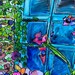 Floral Window - Pop Art Prints, Flower Canvas Print, Colorful Poster ...