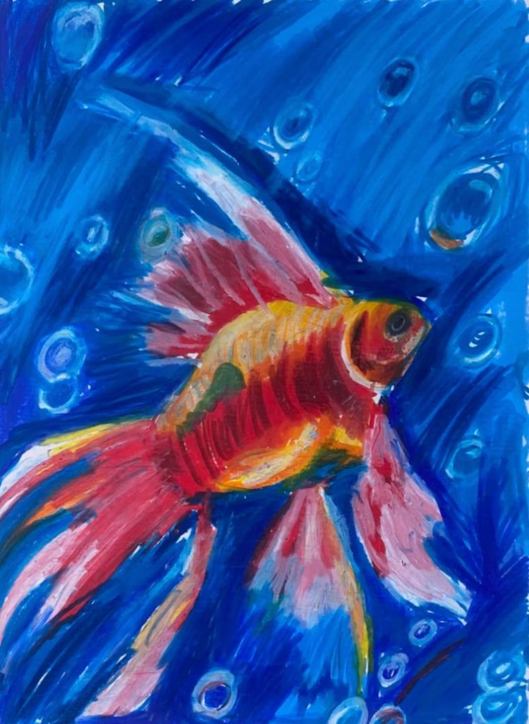 Goldfish - Animal Pop Art Prints, ANIMAL Canvas Print, Colorful Poster ...