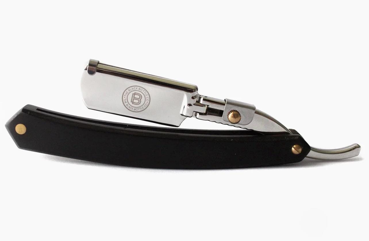 Dark Brown Straight Double Edge Razor - Etsy