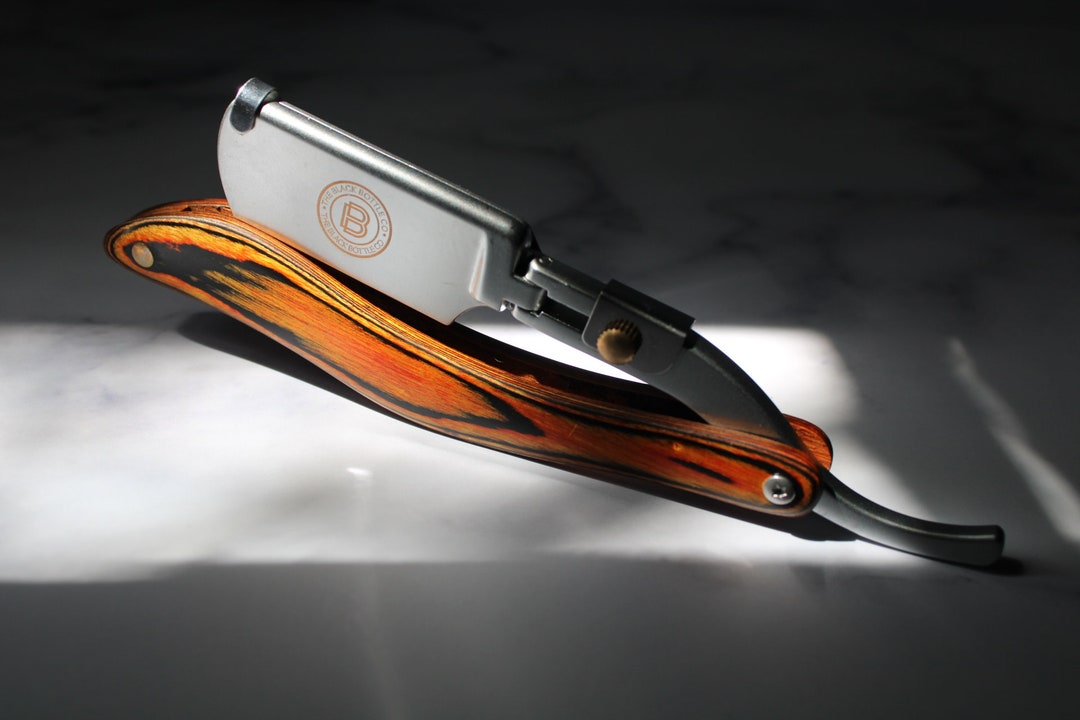 Multi-grain Straight Double Edge Razor - Etsy