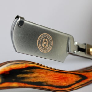 Multi-grain Straight Double Edge Razor - Etsy