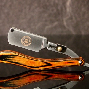 Multi-grain Straight Double Edge Razor - Etsy