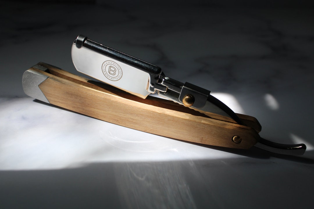 Light Brown Straight Double Edge Razor - Etsy
