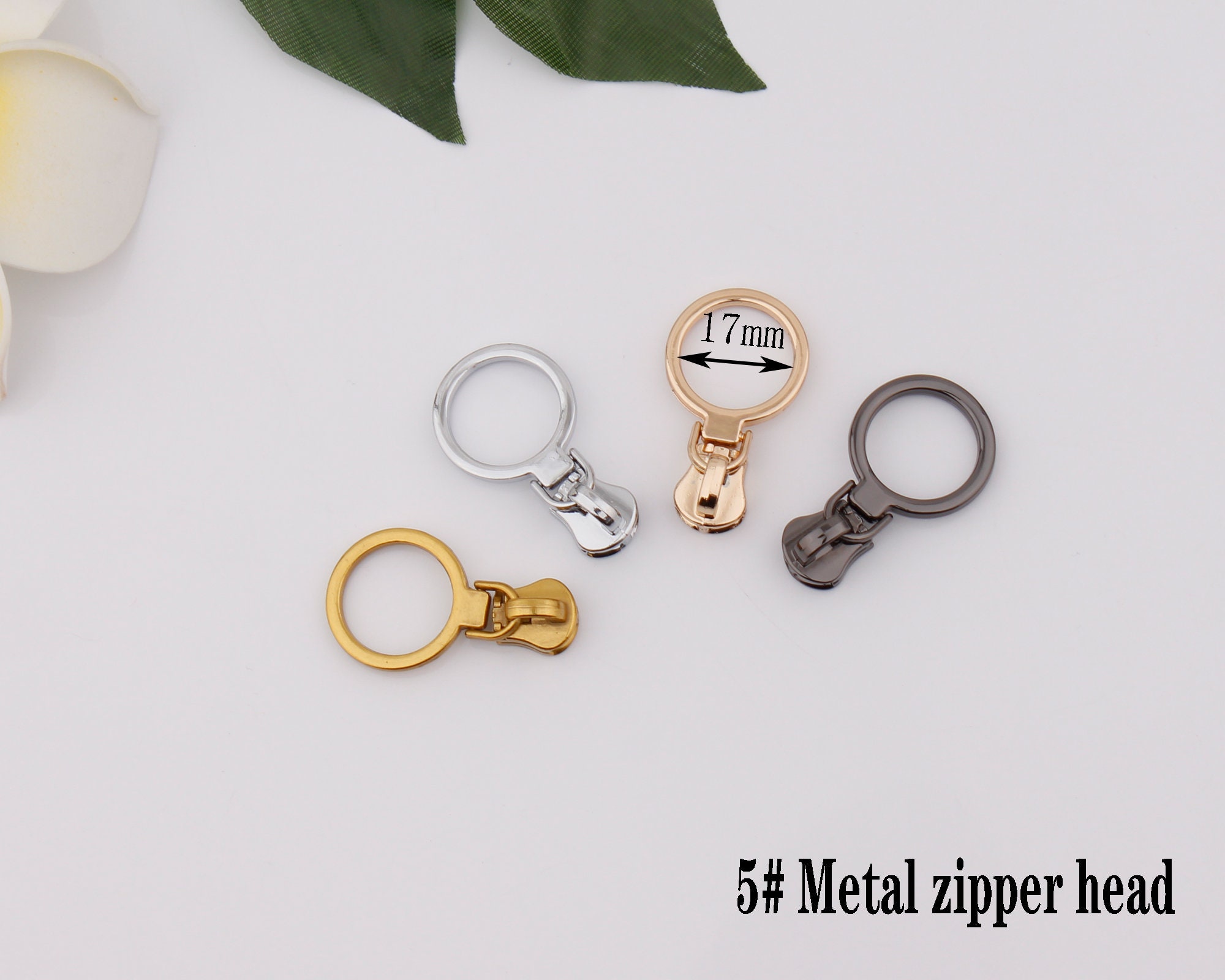 Metal Zipper Head 5 Zipper Slider Head for Metal Zipper Teeth - Etsy
