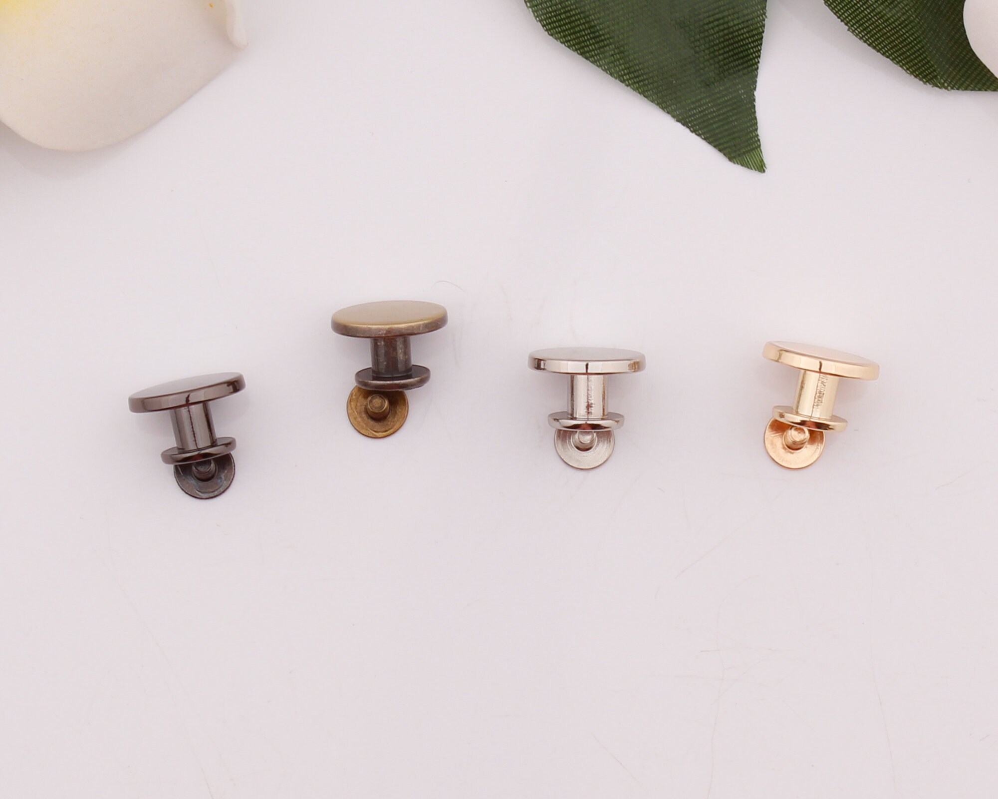 15mm Flat Head Screw Rivet Chicago Screws Screw Studs - Etsy