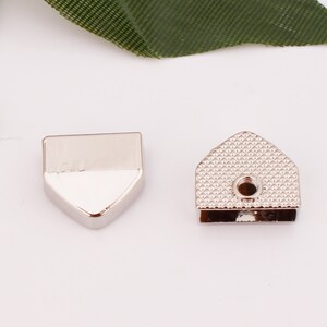 Metal Zipper End,zipper End Caps,zip Cap,zip Stops,clasps Cord End Caps ...