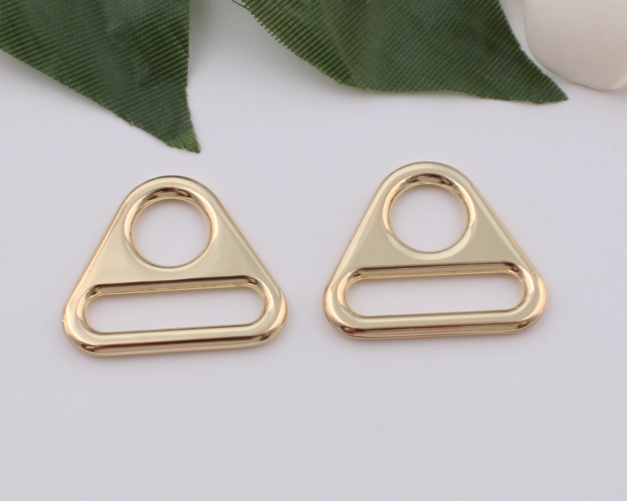 24mm Inner 1 Triangle Buckle Triangle Double Ring Strap - Etsy