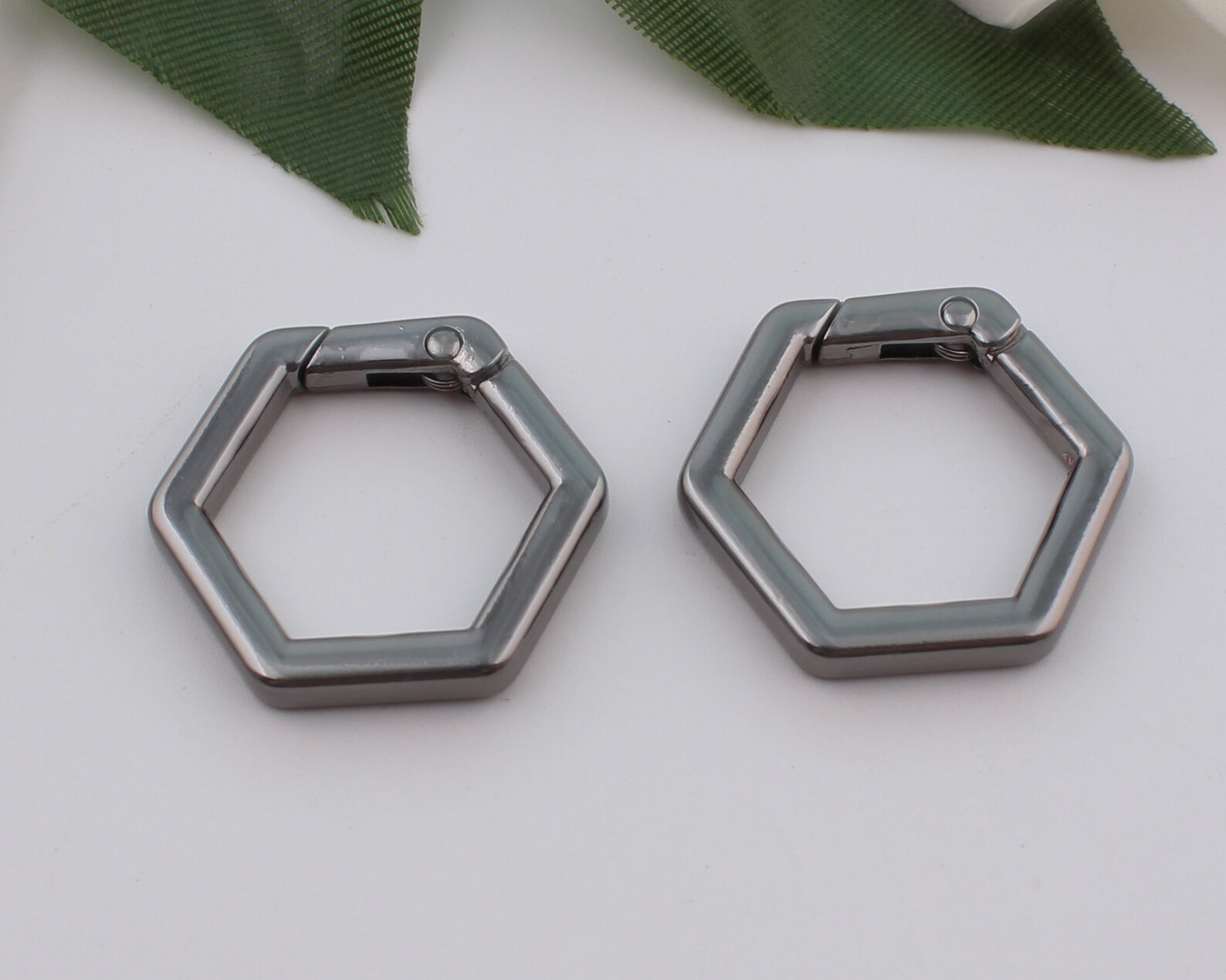 3/4 Inch 19mm Inner Hexagonal Spring O Ring Clasps Metal O Rings Round ...