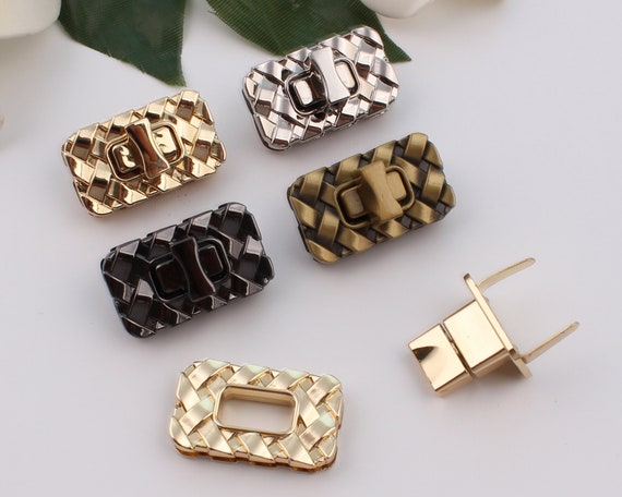 Bag Lock Purse Lock Purse Twist Lock Metal Lock Turn Lock - Etsy