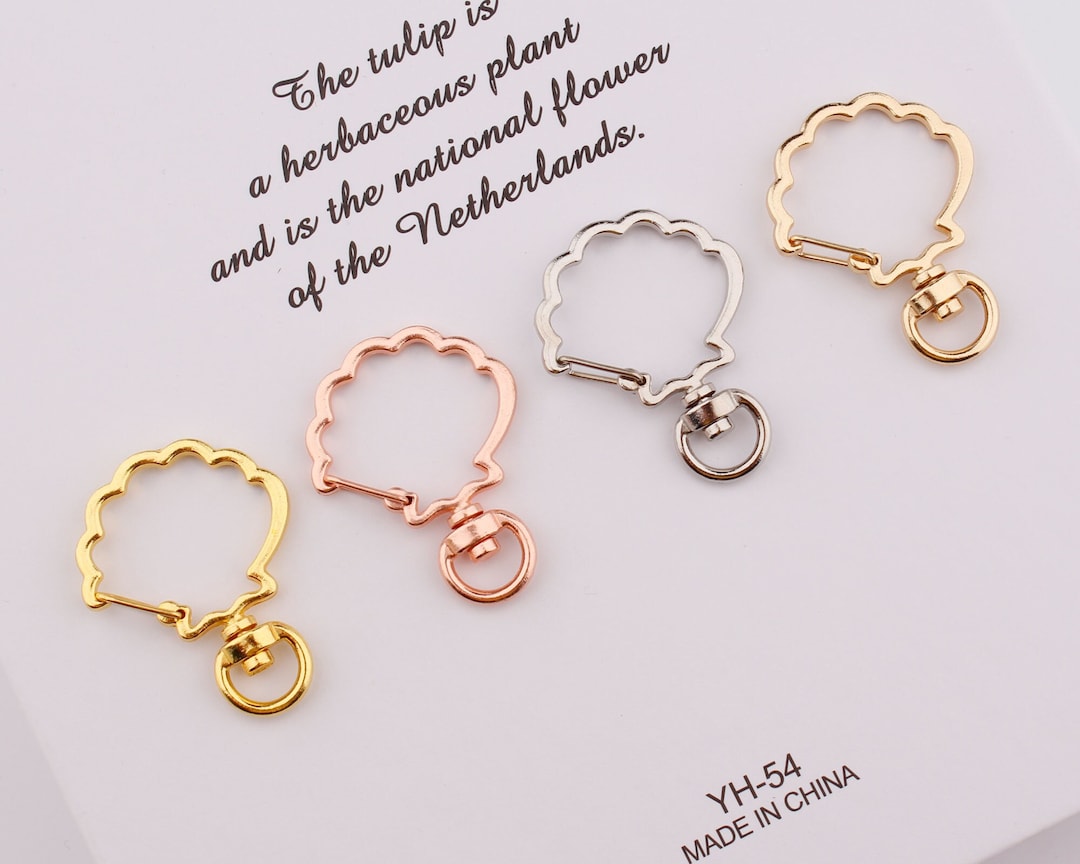 40mm×31mm Shell Swivel Clasp Key Clasp Swlvel Snap Hook Key Chain ...