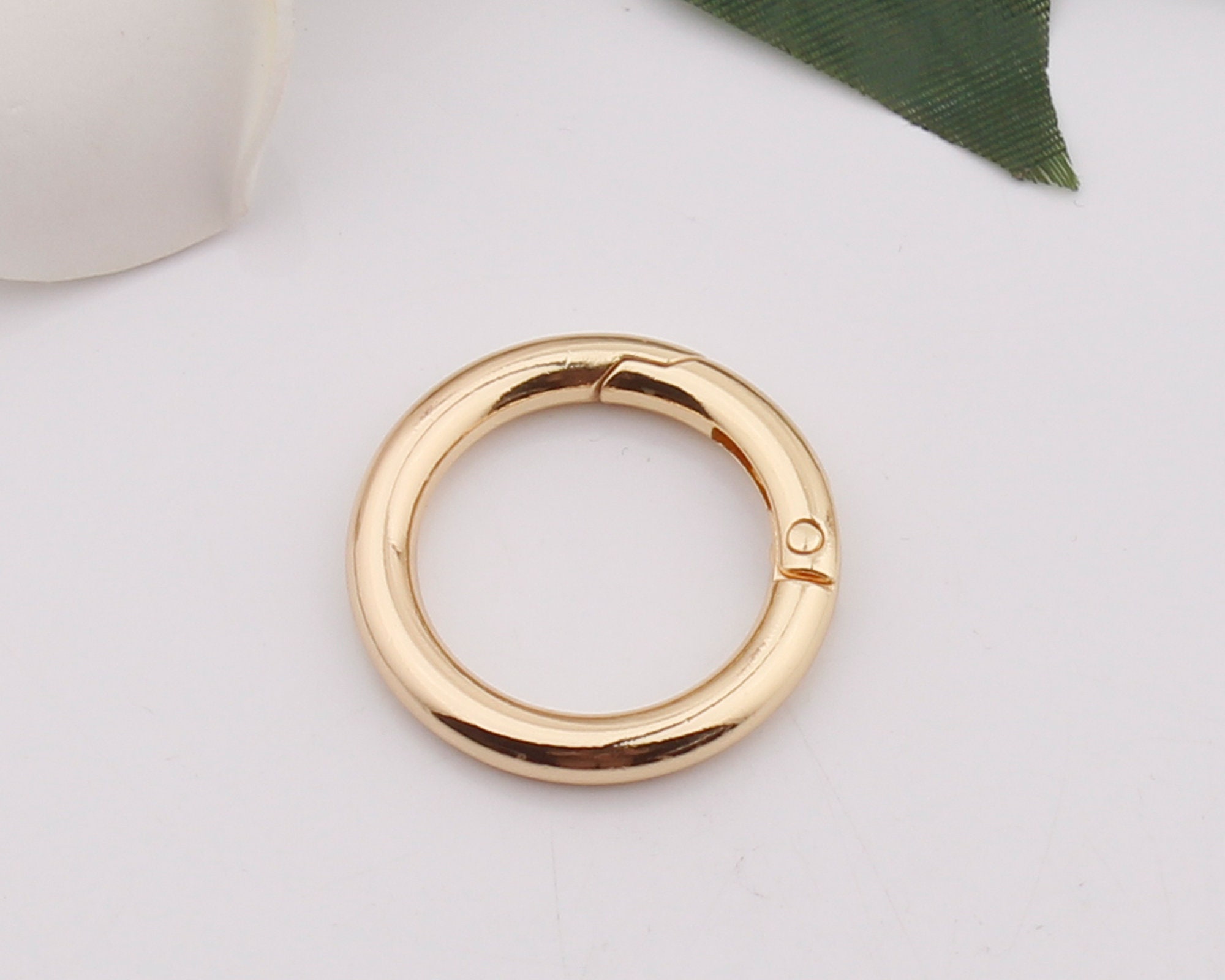 1 Inch 25mm Inner Round Spring O Ring Clasps Metal O Rings - Etsy