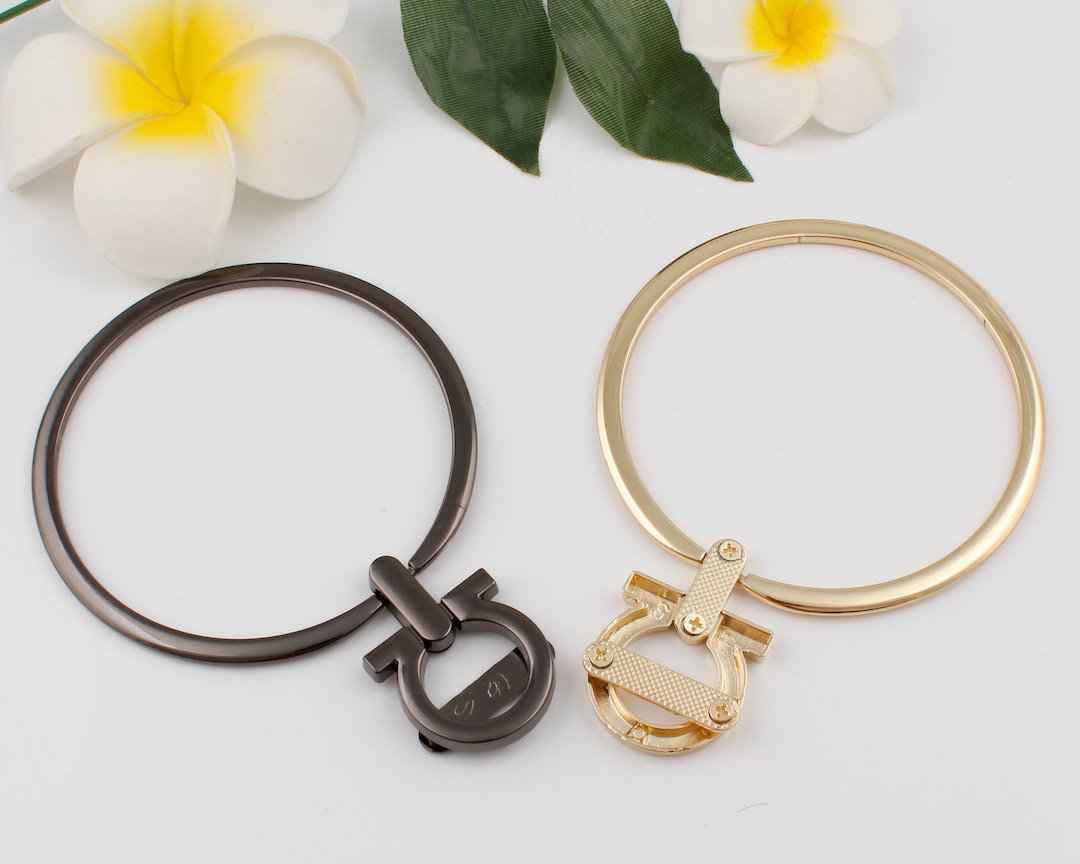 88mm Inner Metal Bag Handle Purse Handle O Ring Purse Ring Circle Purse ...