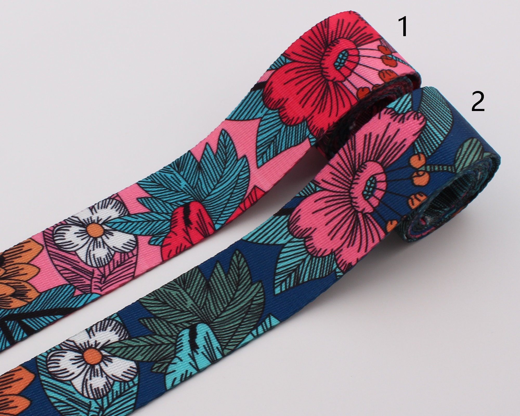 Printed cotton webbing store