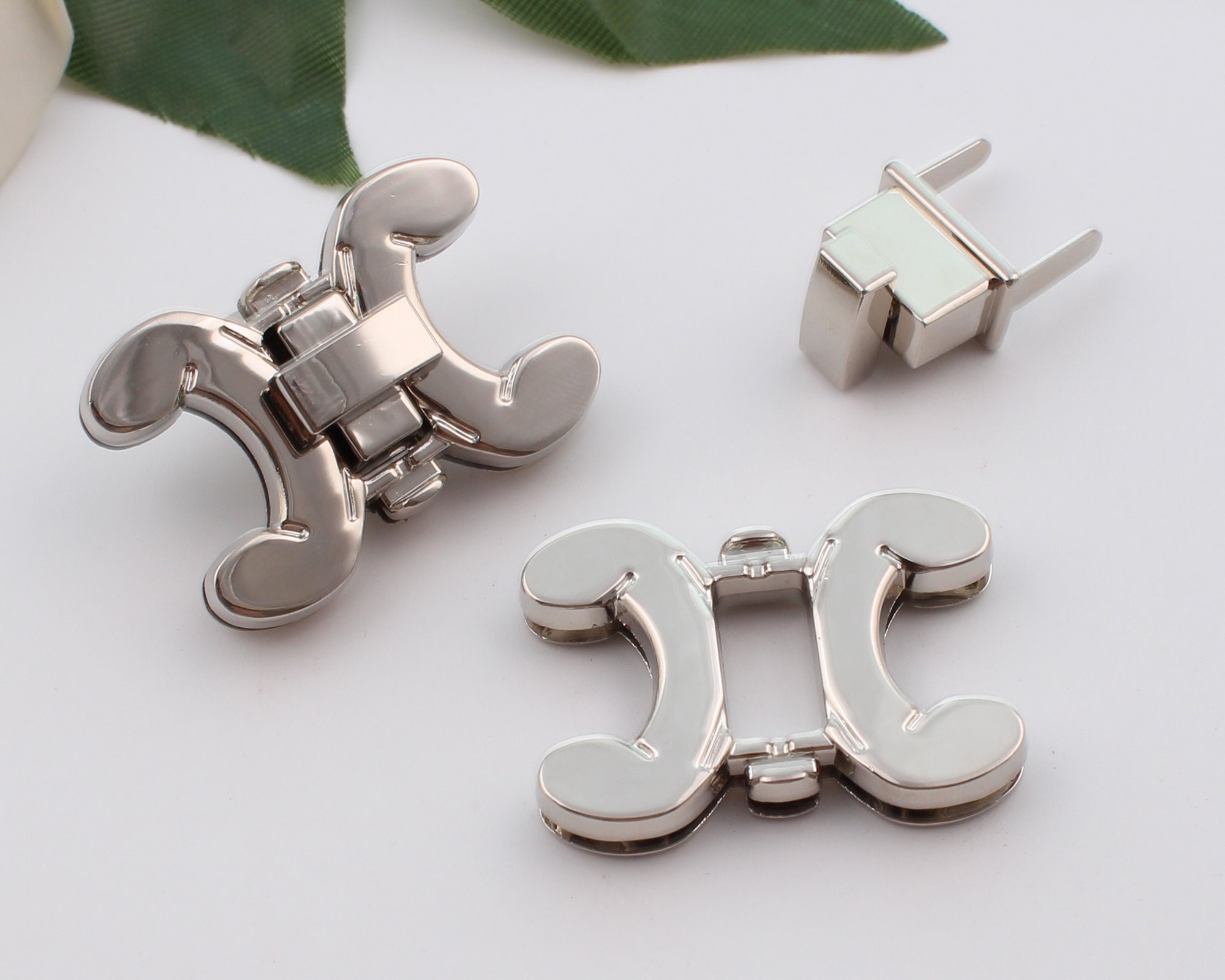 Bag Lock Purse Lock Purse Twist Lock Metal Lock Turn Lock - Etsy