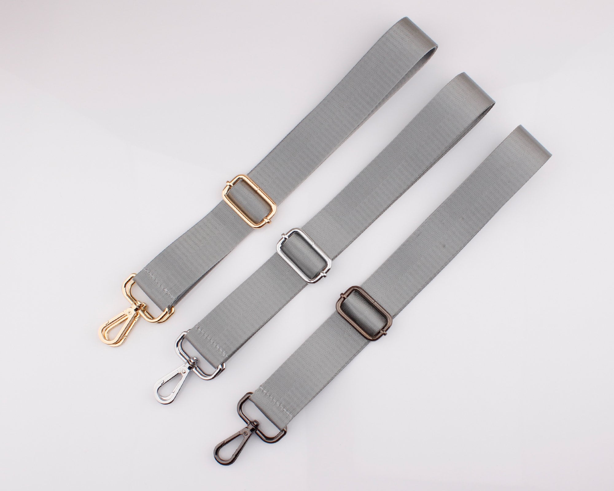 1.5 pulgadas 38mm gris cross body band band band correa ajustable ...