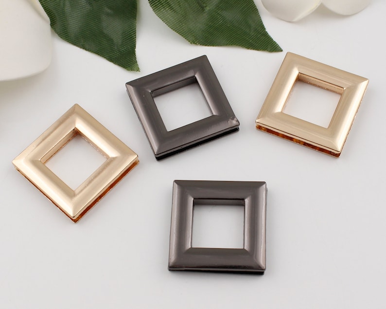 16mm Inner Square Alloy Screw Eyelet Alloy Eyelet Metal - Etsy