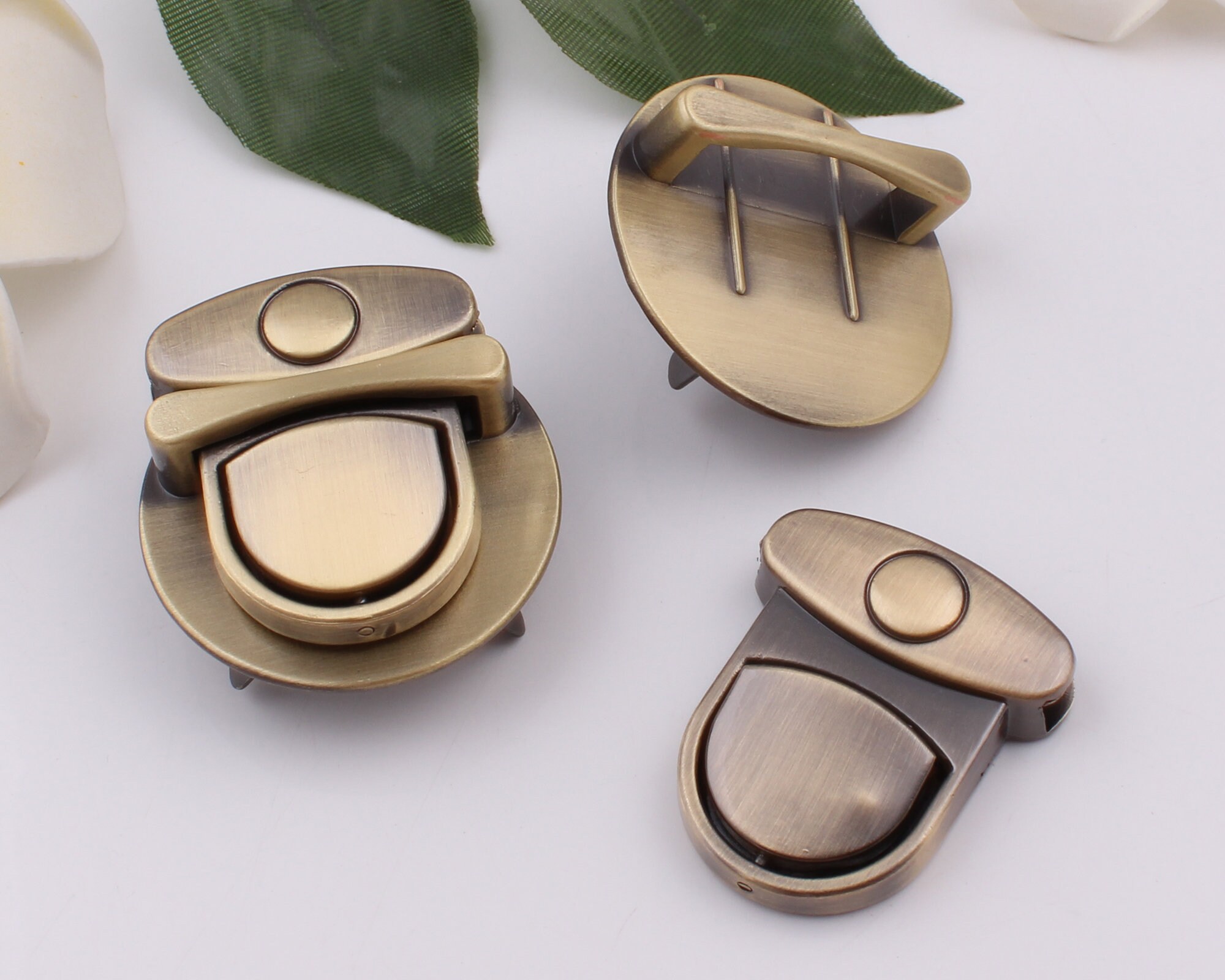 Bag Lock Purse Lock Purse Metal Lock Press Lock Purse Clasp | Etsy