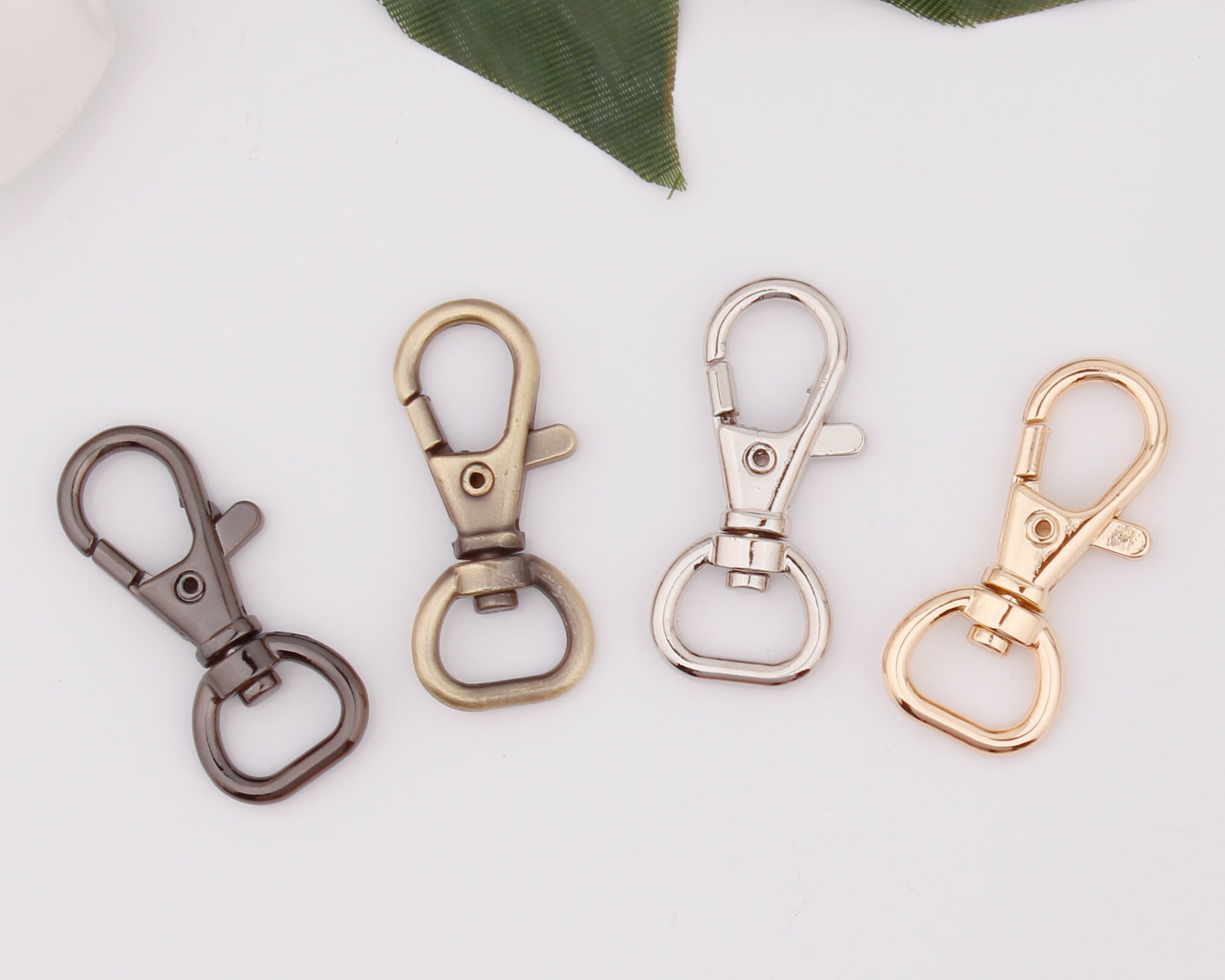 13mm Inner Meta Swivel Clasp Lobster Buckle Swivel Snap Hook Push Gate ...