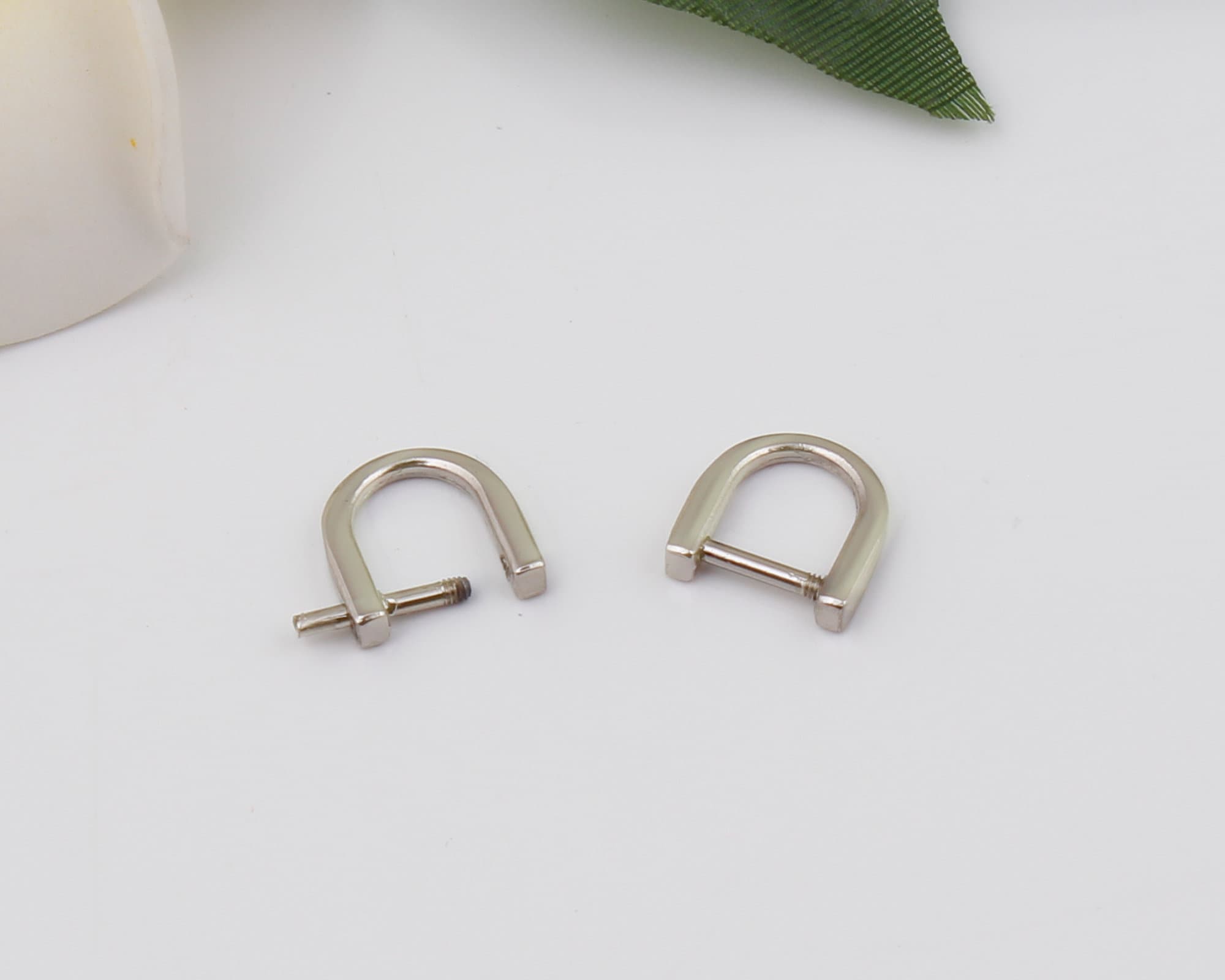 9mm Inner Metal D Ring Horseshoe D Ring Screw D Ring Bag Connector U ...