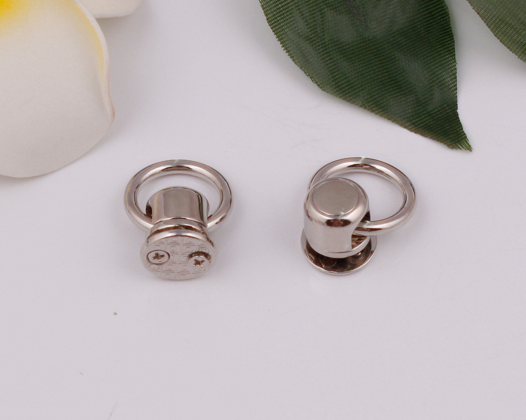 16mm Inner Chain Screw Connectorround Rivetpull Ring | Etsy