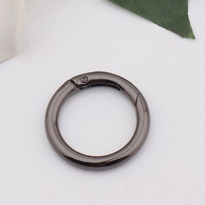 1 Inch 25mm Inner Round Spring O Ring Clasps Metal O Rings Round Ring ...