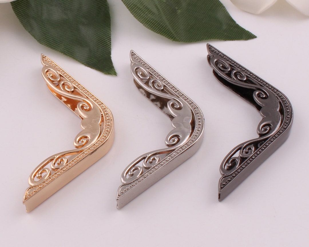 46mm×5.5mm Metal Purse Corner,bag Corner Protector,protector Purse End ...