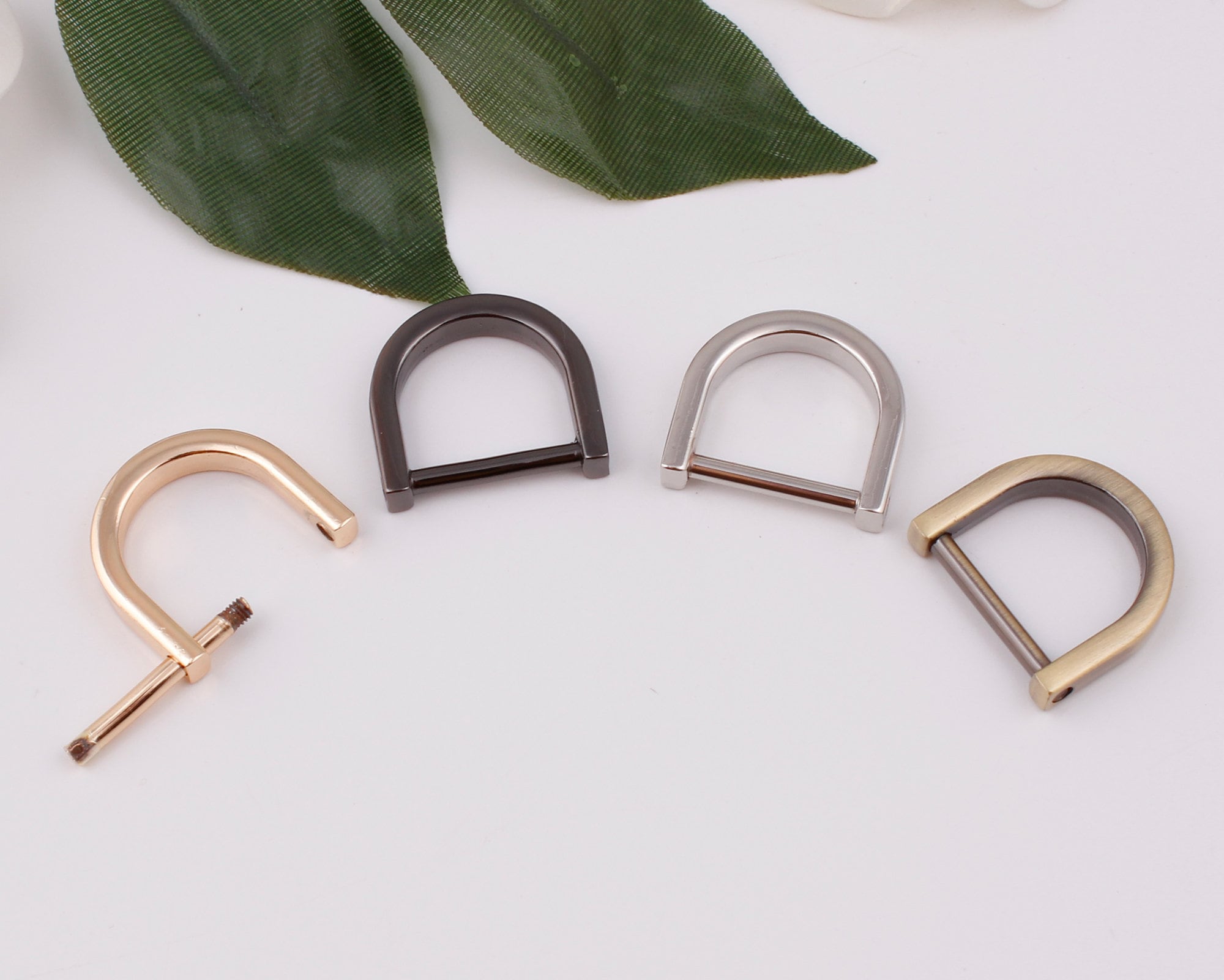 20mm Inner Metal D Ring Horseshoe D Ring Screw D Ring Bag Connector U ...