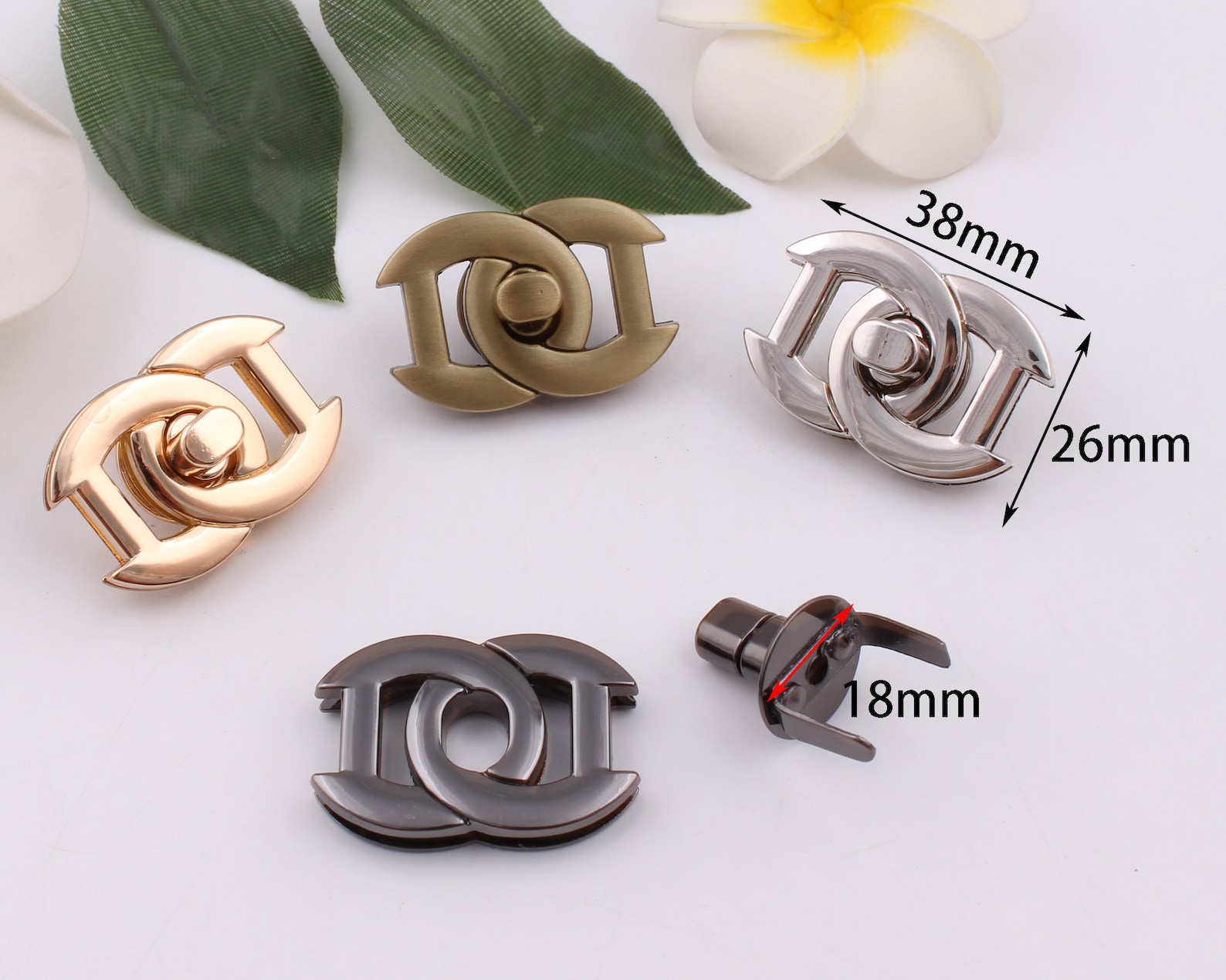 Bag Lock Purse Lock Purse Twist Lock Metal Lock Turn Lock Press Lock ...