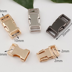 10mm Inner Side Release Buckle,metal Release Belt Buckle,adjustable ...