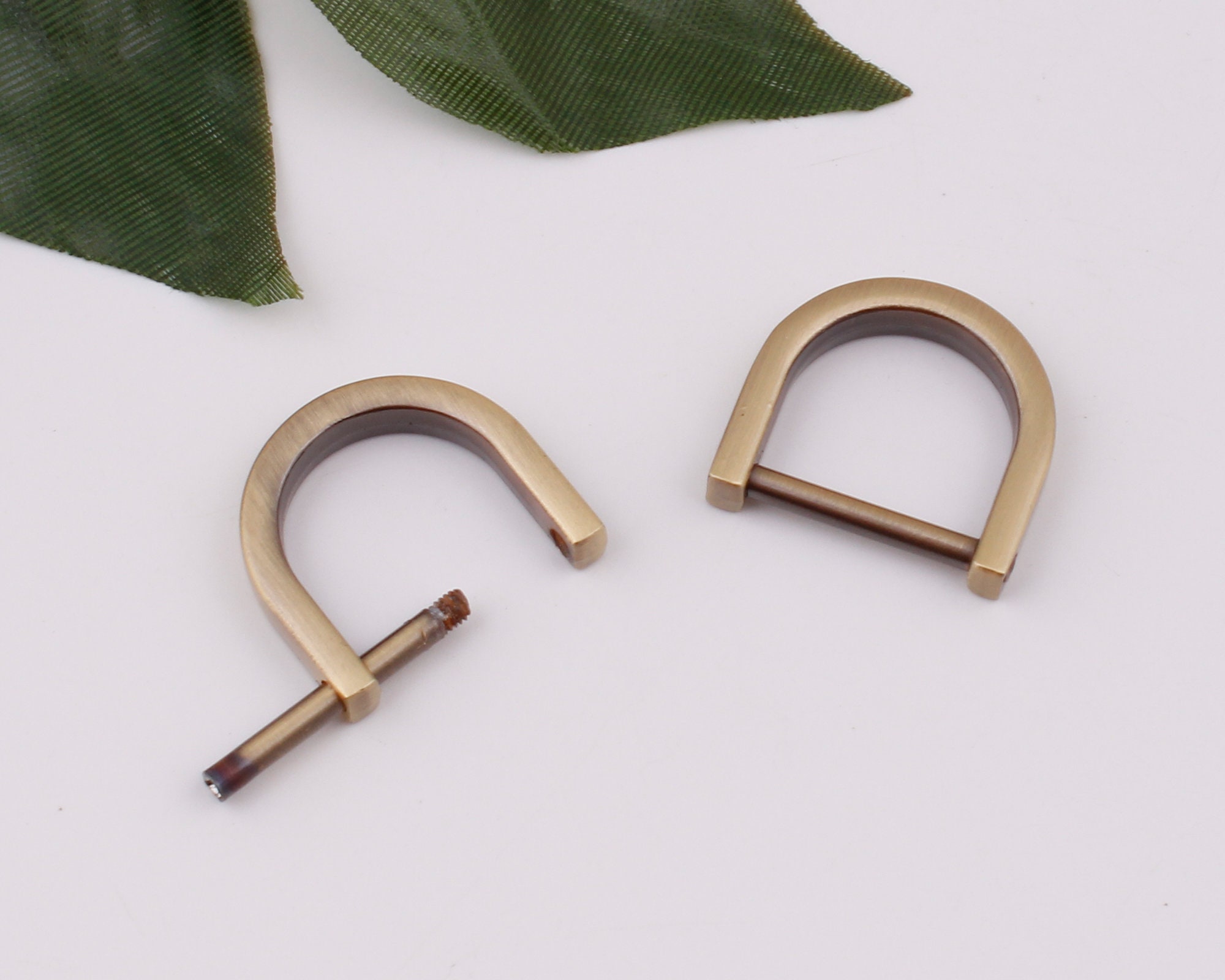 20mm Inner Metal D Ring Horseshoe D Ring Screw D Ring Bag Connector U ...