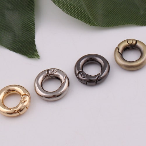 10mm Inner Round Spring O Ring Clasps Metal O Rings Round Ring - Etsy