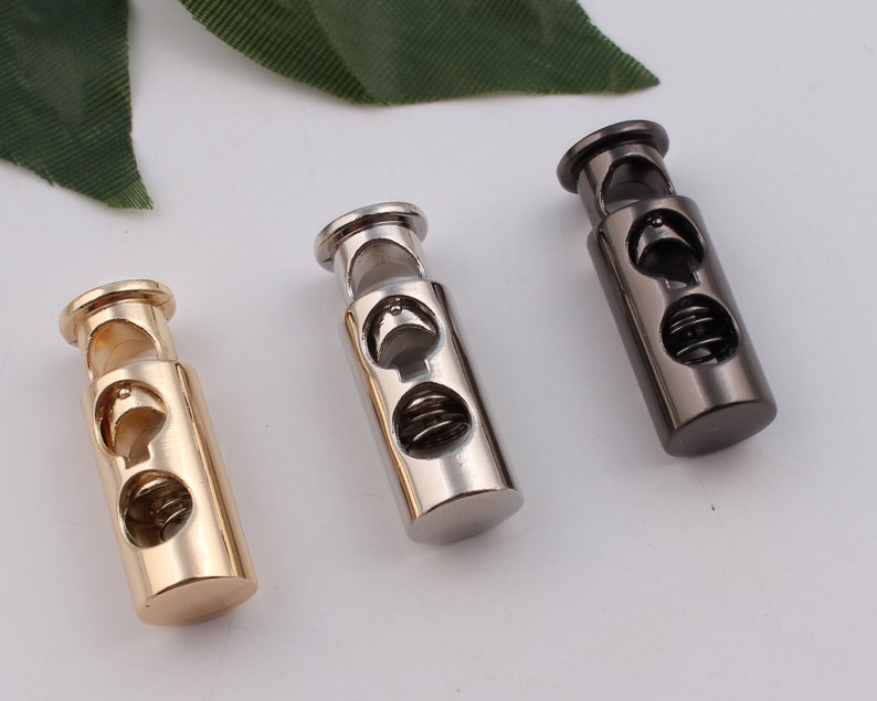 Metal Cord Lock Two Holes Cord Lock Stopper Cord Stopper - Etsy