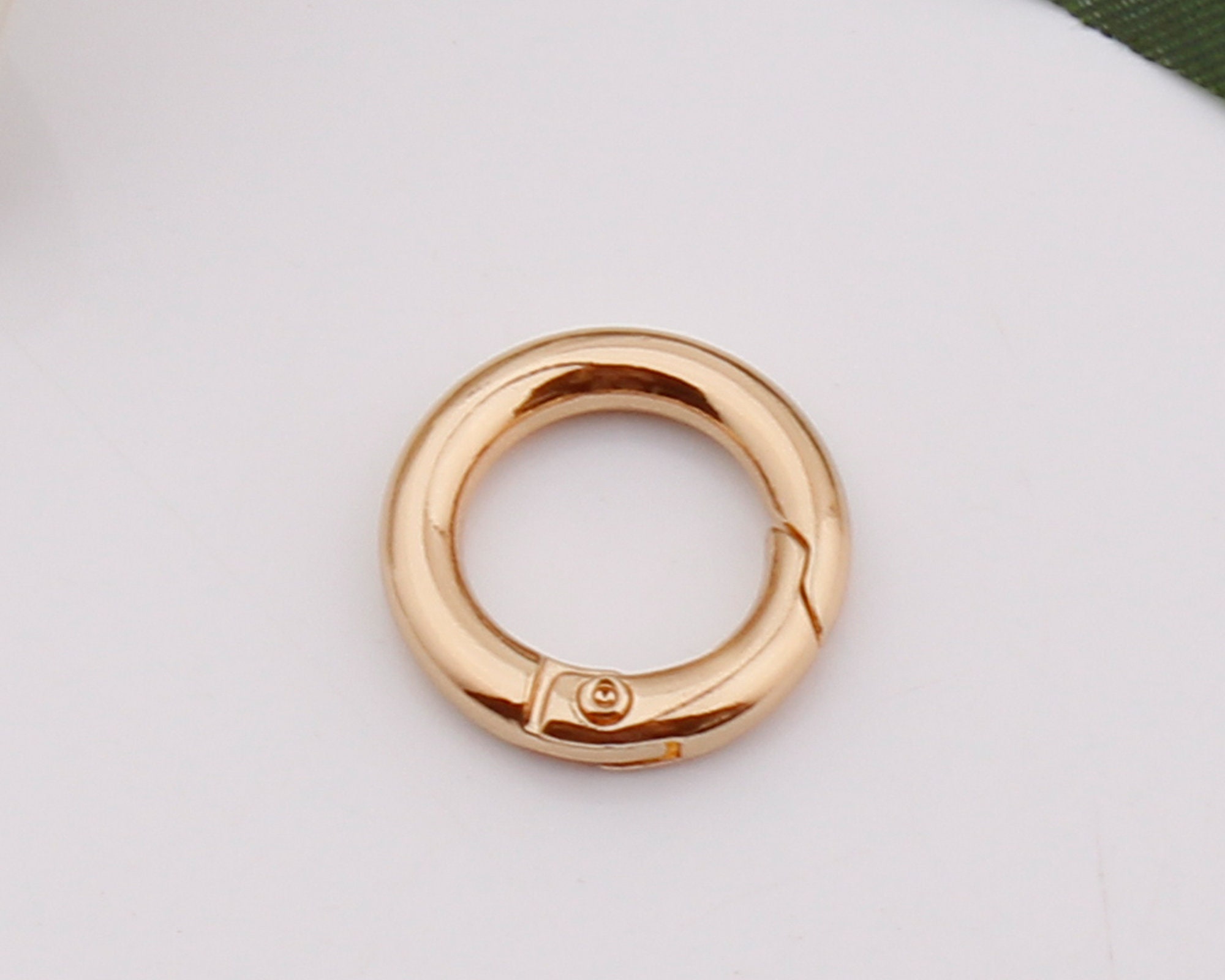 1/2 Inch 13mm Inner Round Spring O Ring Clasps Metal O Rings Round Ring ...