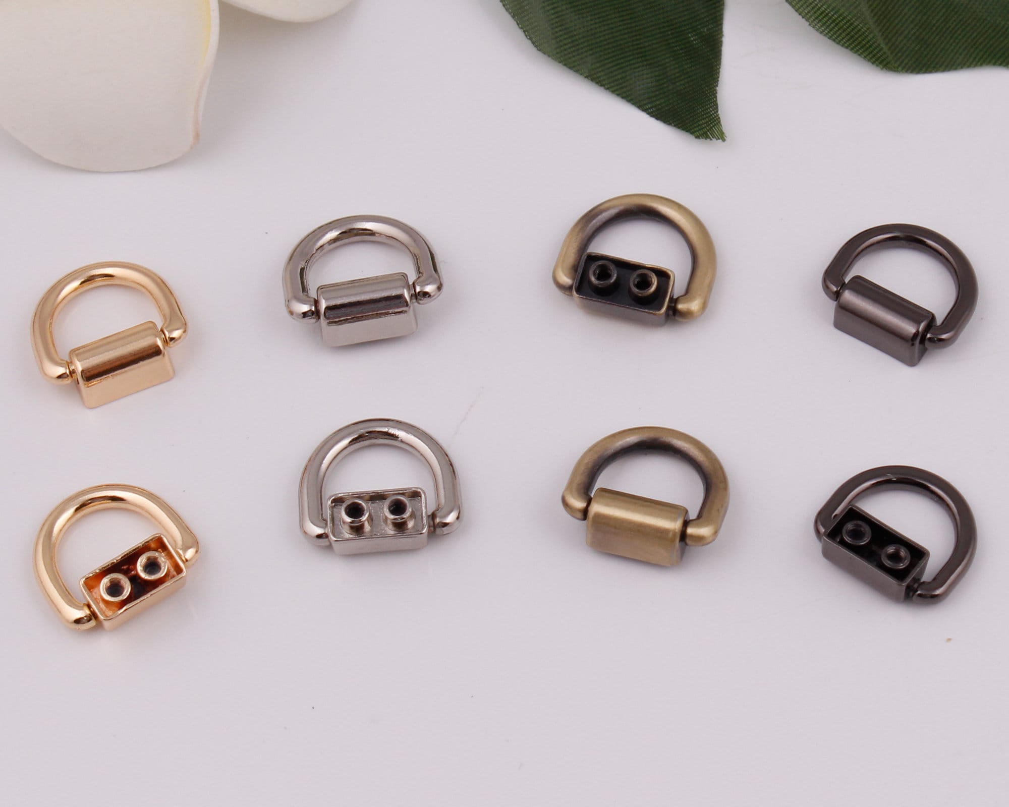 15mm inner chain connector bridge buckle d ring connector ring | Etsy