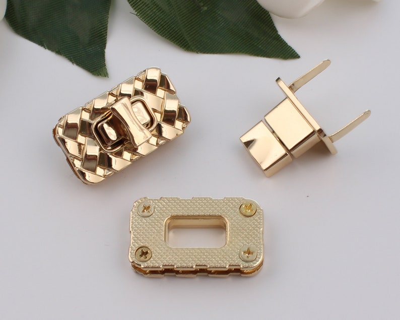 Bag Lock Purse Lock Purse Twist Lock Metal Lock Turn Lock - Etsy