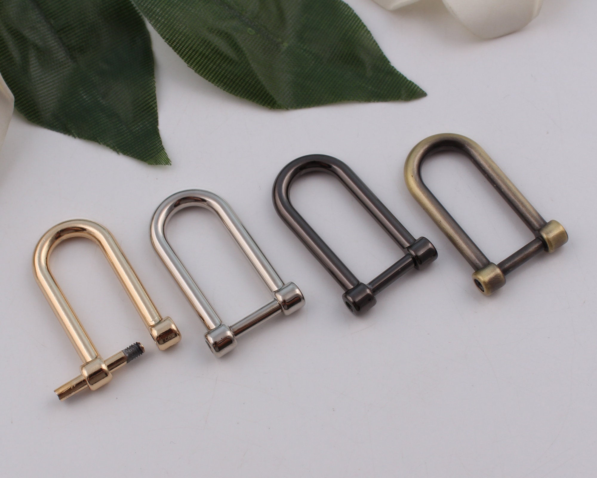 11mm Inner Metal D Ring Horseshoe D Ring Screw D Ring Bag Connector U ...
