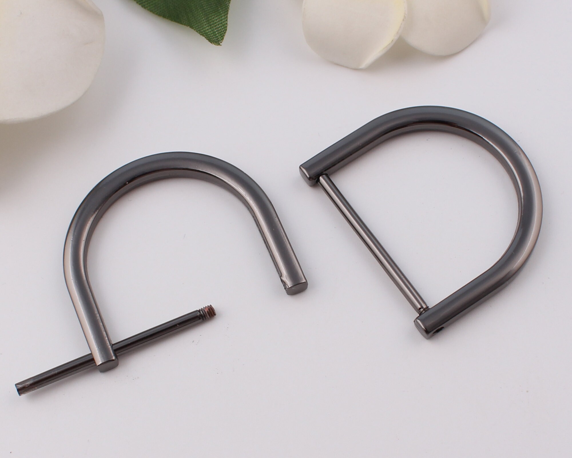 38mm Inner Metal D Ring Horseshoe D Ring Screw D Ring Bag Connector U ...