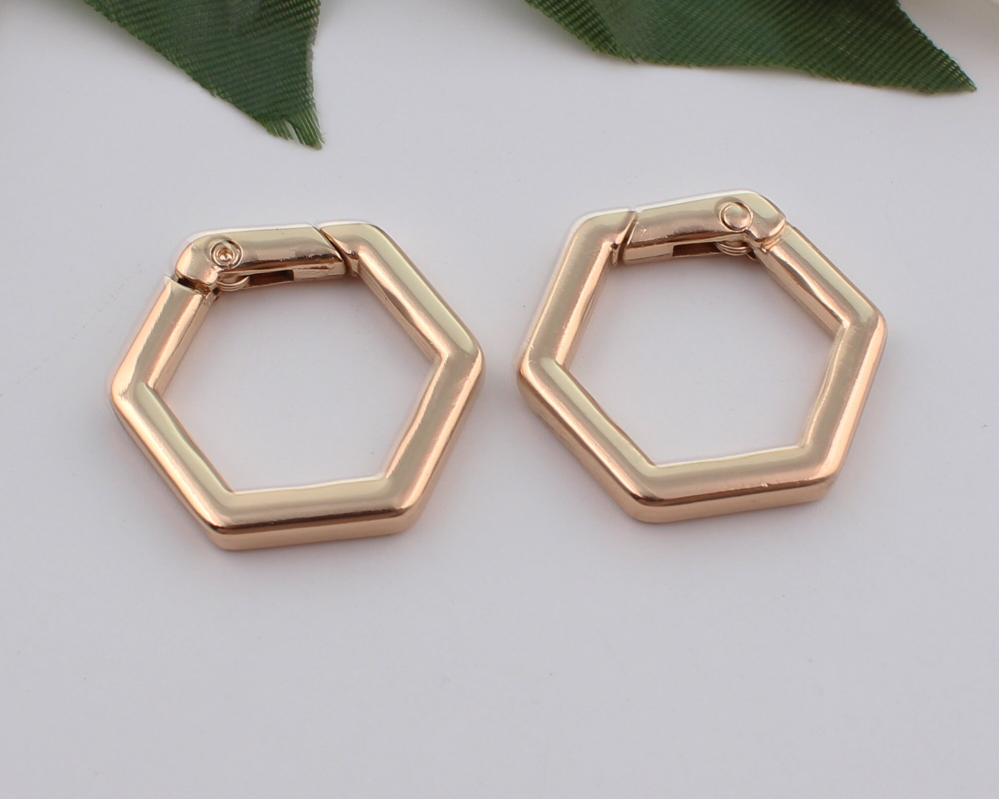 3/4 Inch 19mm Inner Hexagonal Spring O Ring Clasps Metal O Rings Round ...