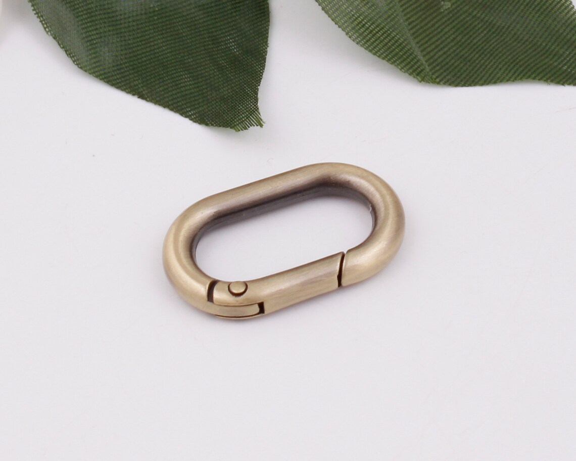 25mm Inner 1 Oval Spring O Ring Clasps Metal O Rings - Etsy