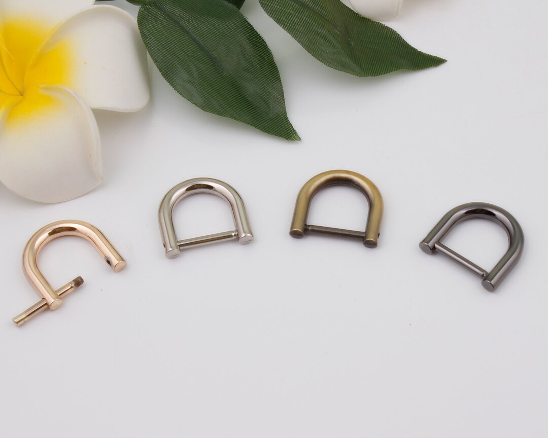 19mm Inner Metal D Ring Horseshoe D Ring Screw D Ring Bag Connector U ...