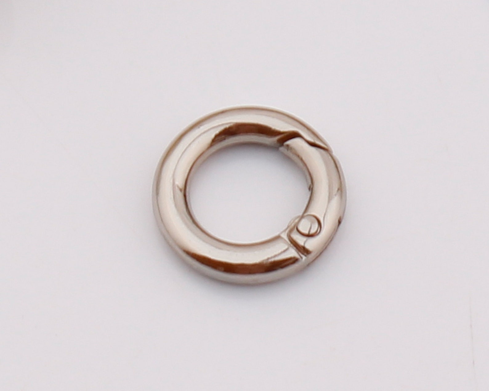 10mm Inner Round Spring O Ring Clasps Metal O Rings Round Ring Spring ...