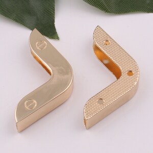 36mm×6mm Metal Purse Corner,bag Corner Protector,protector Purse End ...