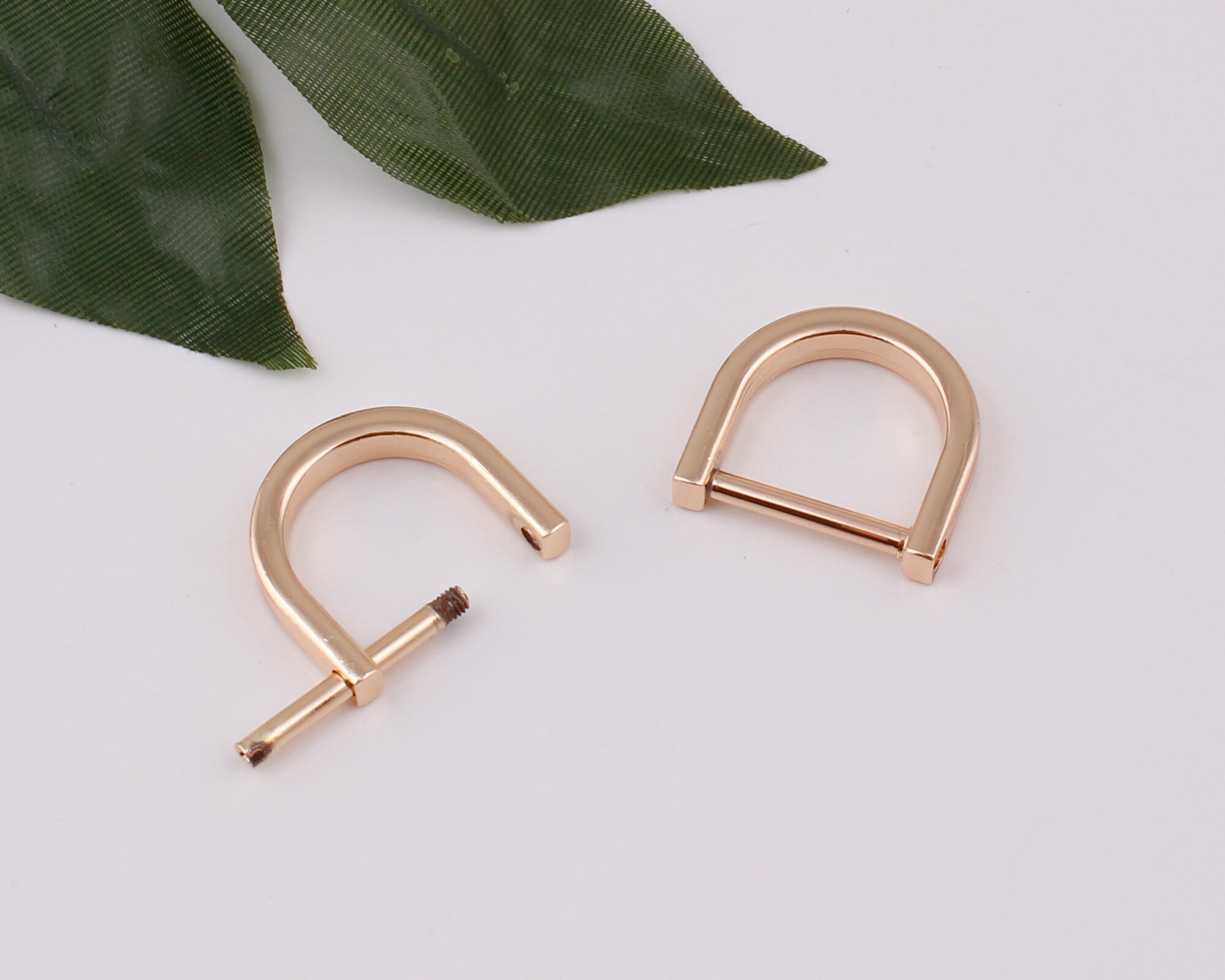 20mm Inner Metal D Ring Horseshoe D Ring Screw D Ring Bag Connector U ...