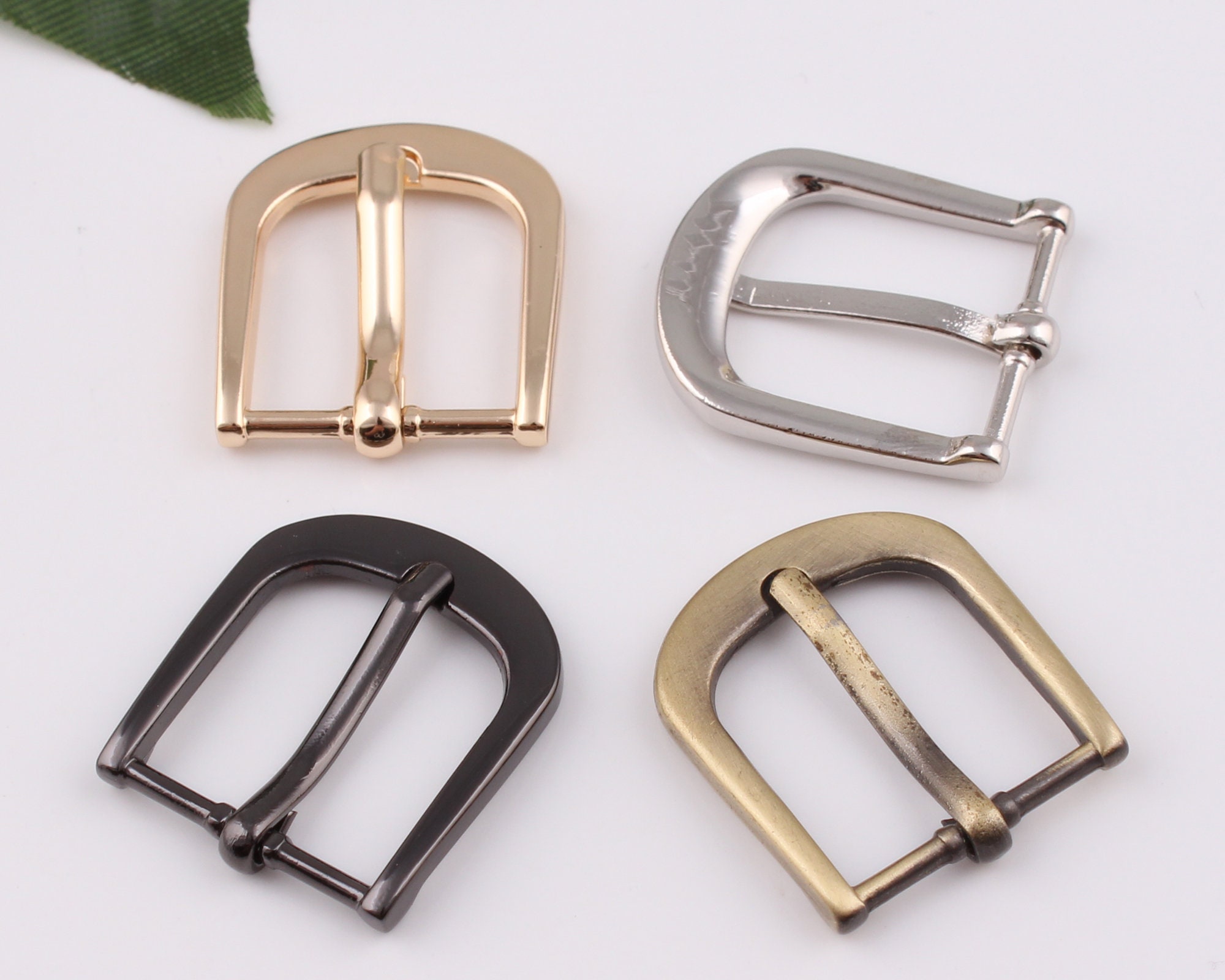 Sewing & Needlecraft Buckles 17-19mm inner metal adjuster slide buckle ...