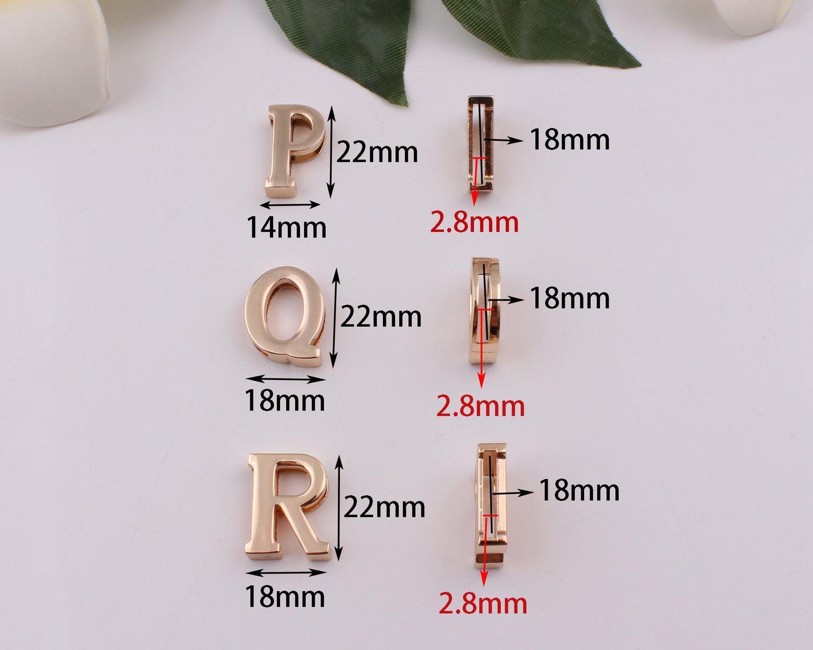 Metal 26 English Letters Purse Label Metal Bag Label Letter Tags ...