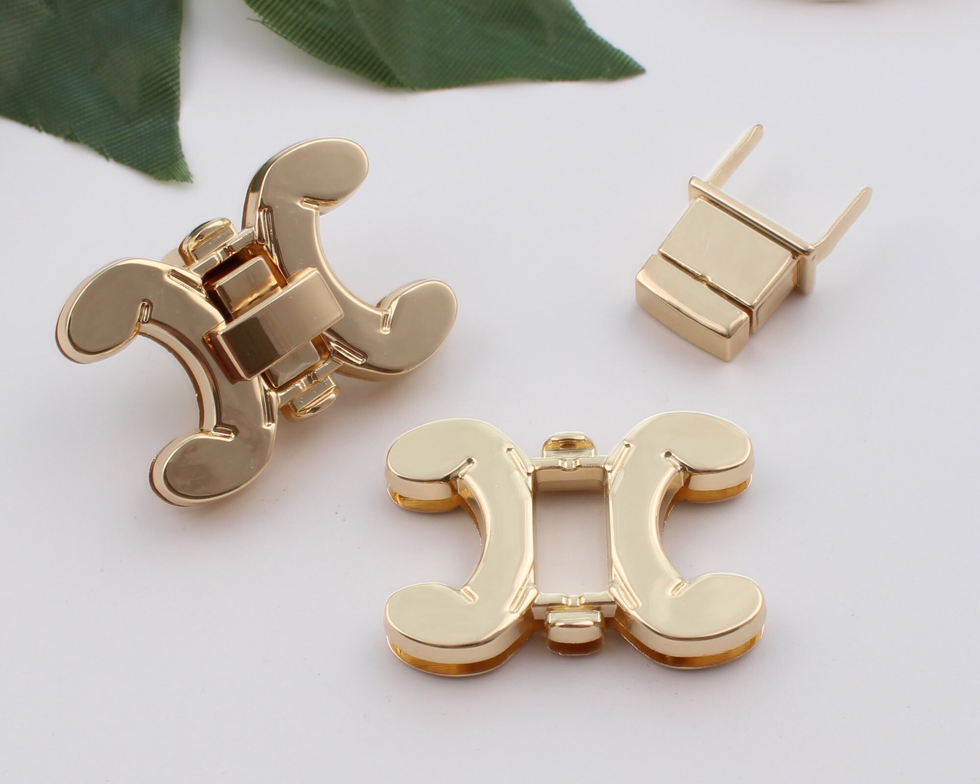 Bag Lock Purse Lock Purse Twist Lock Metal Lock Turn Lock - Etsy