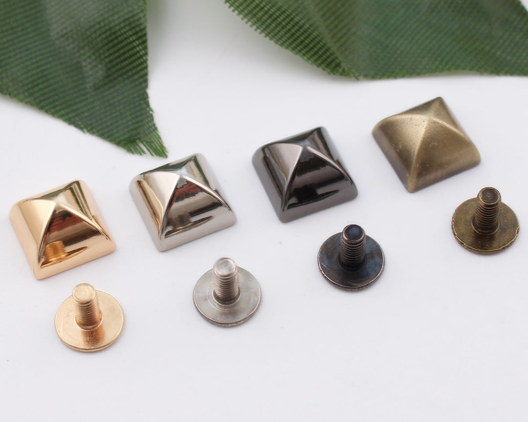10mm Metal Purse Feet Bag Feet Handbag Feet Screw Rivets Handbag Studs ...