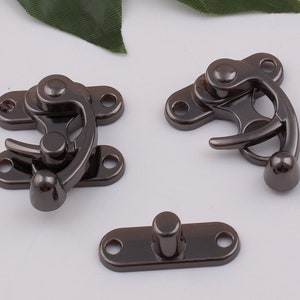 Metal Wooden Box Luggage Lock,hook Box Lock,jewelry Box Latch,gift ...